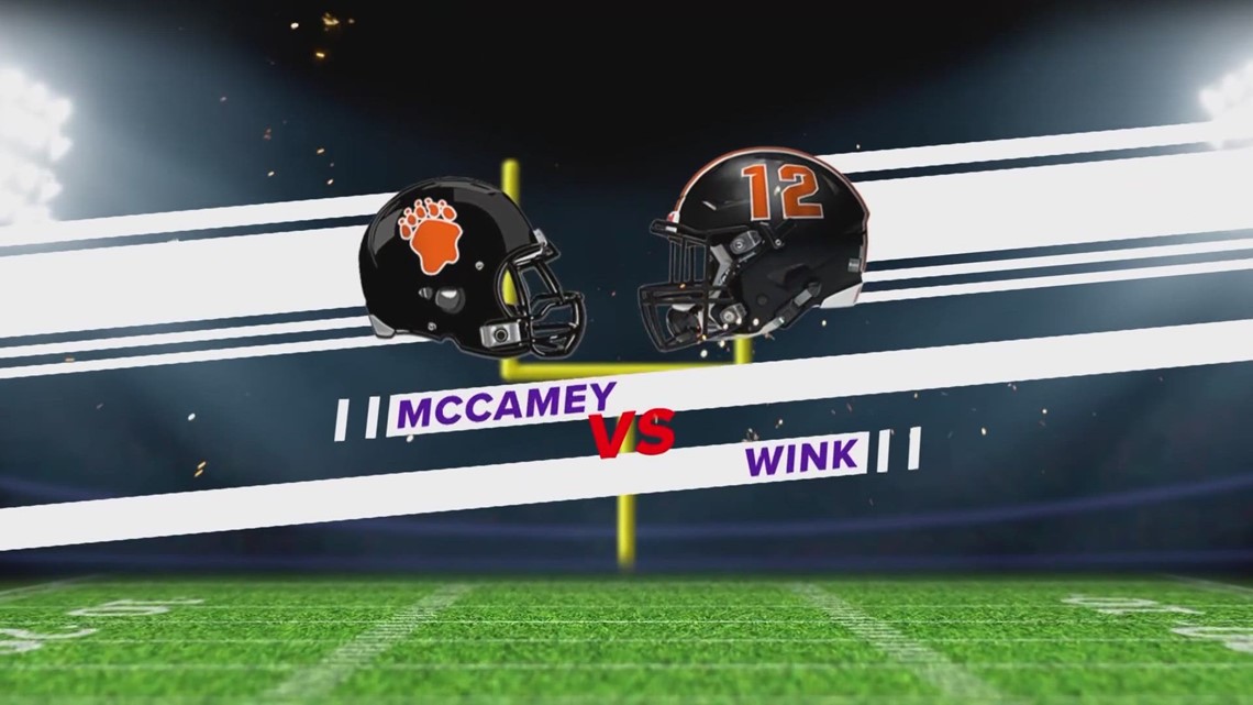 Week 9: Wink vs. Mccamey | newswest9.com
