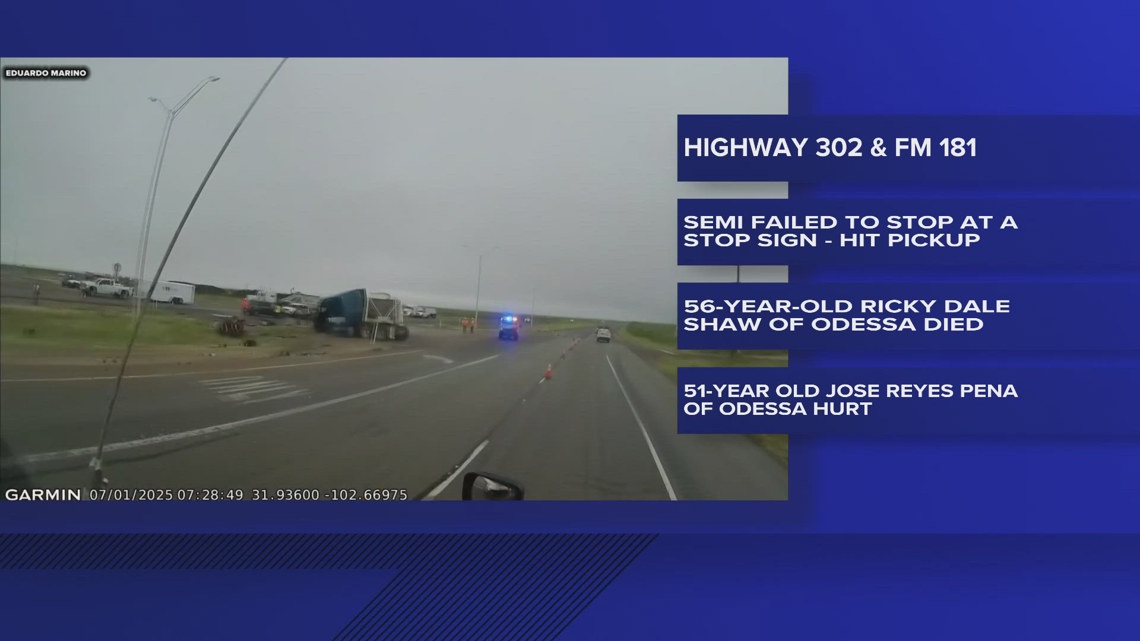 Fatal crash reported at State Highway 302 and Farm-to-Market 181 ...