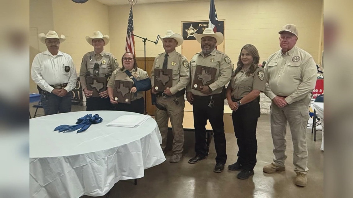 4 Pecos County deputies receive awards in response to the May 6 Iraan ...