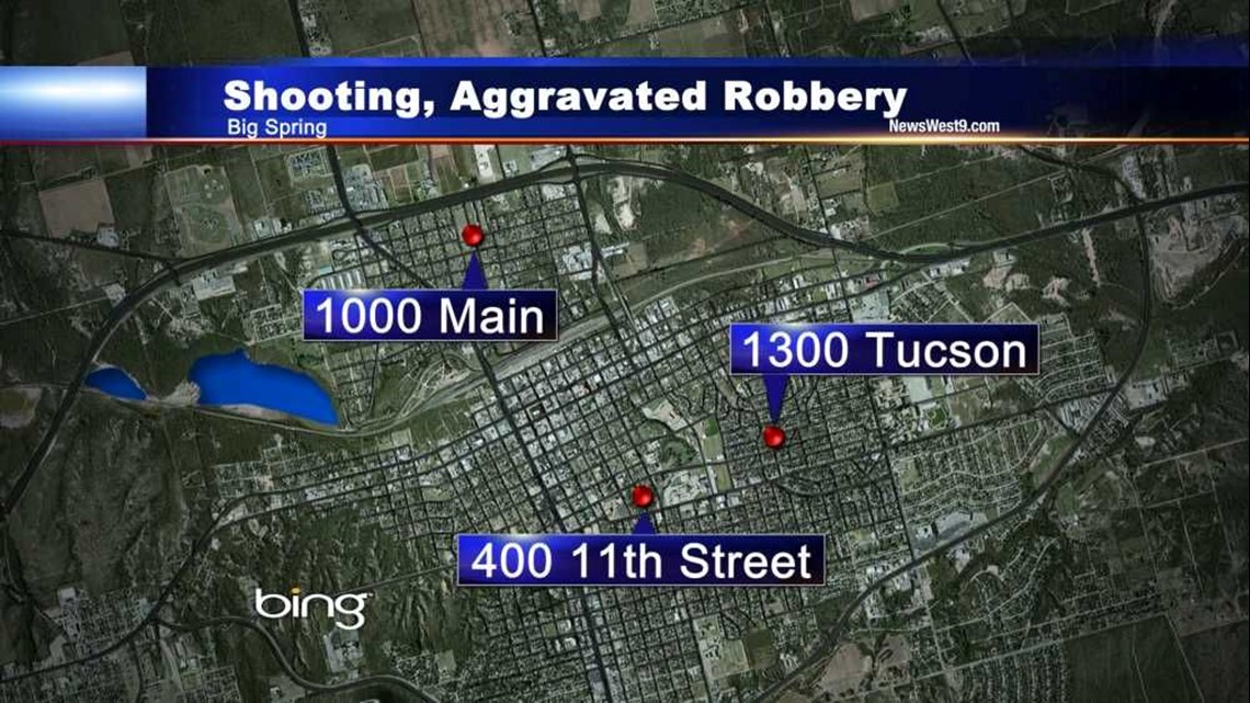 Big Spring Police Investigating Shooting, Aggravated Robbery Calls ...