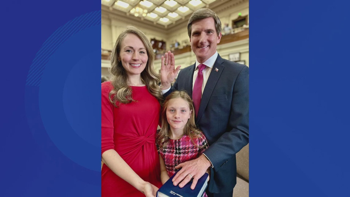 State Rep. Brooks Landgraf sworn in for new term in Texas Senate ...
