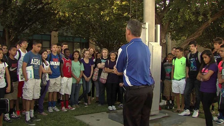 Bonham Junior High Students Remember Student Killed Last Year in Car ...