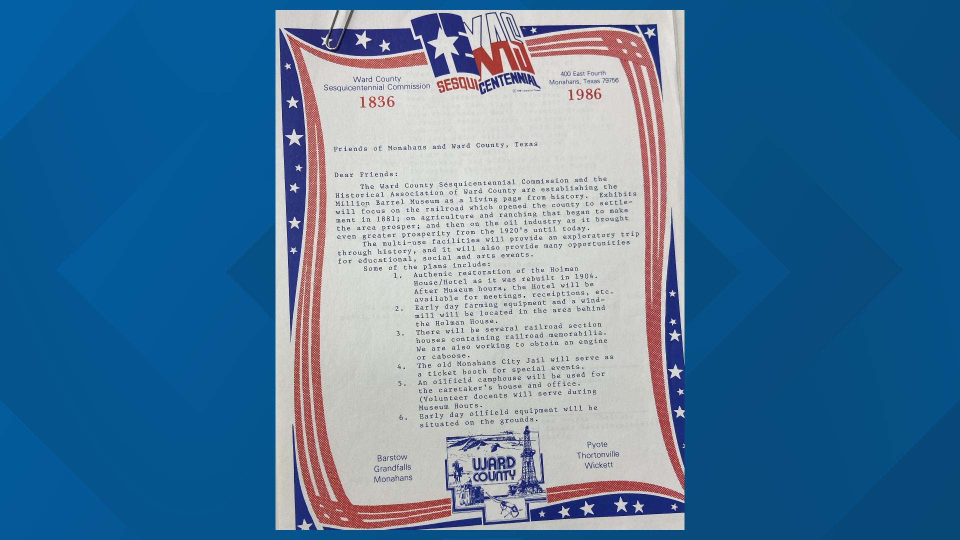 Million Barrel Tank Museum in Monahans | newswest9.com