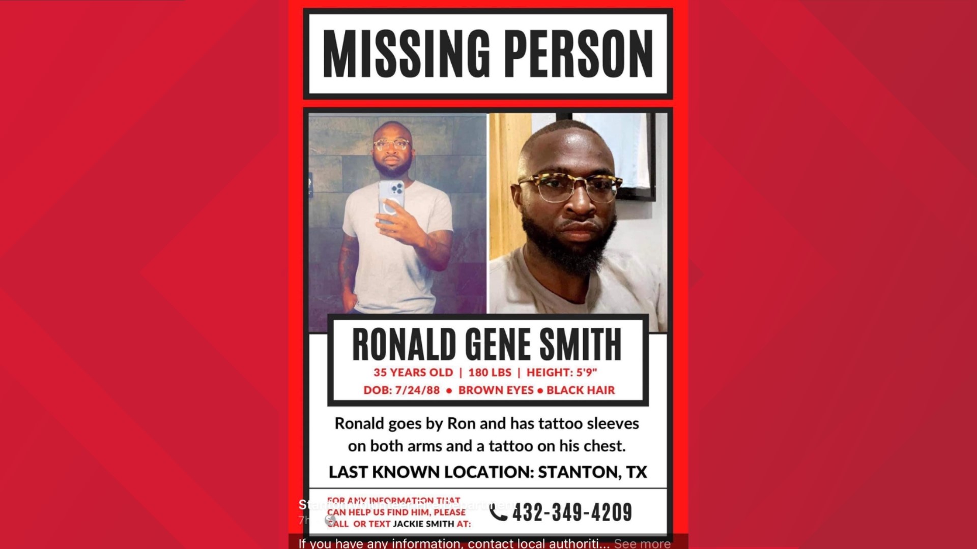 Stanton Police Department looking for missing person | newswest9.com