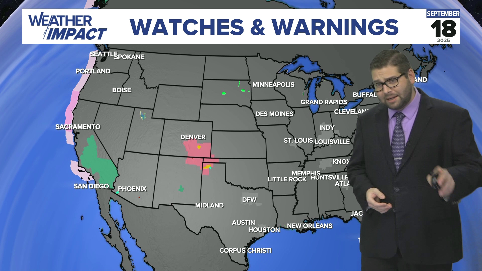 National Weather Outlook | newswest9.com