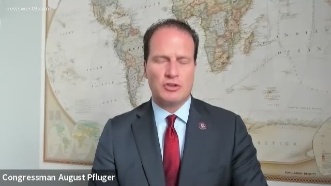 Congressman August Pfluger speaks out on the border crisis | newswest9.com