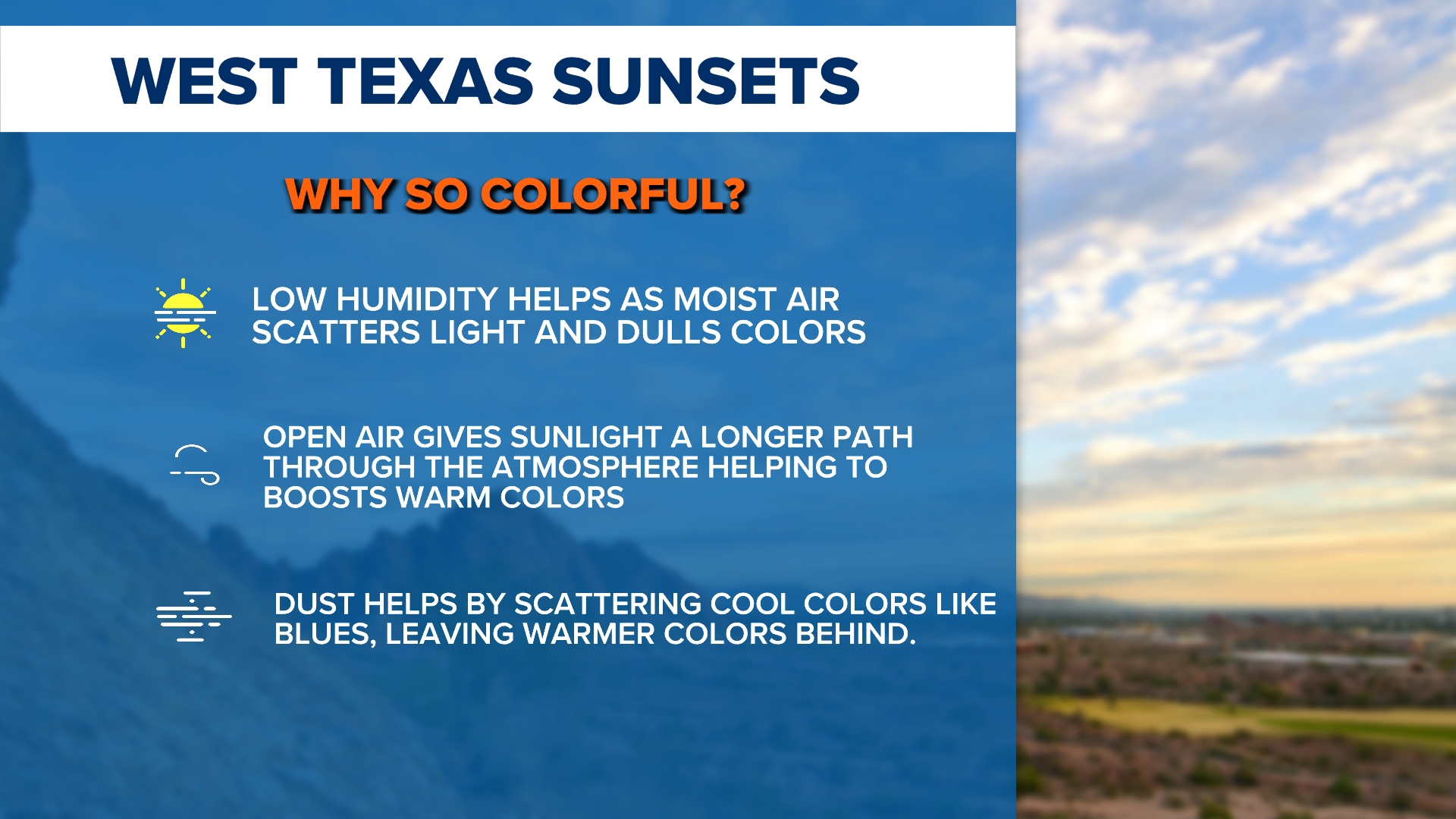 Why are West Texas Sunsets Beautiful? | newswest9.com