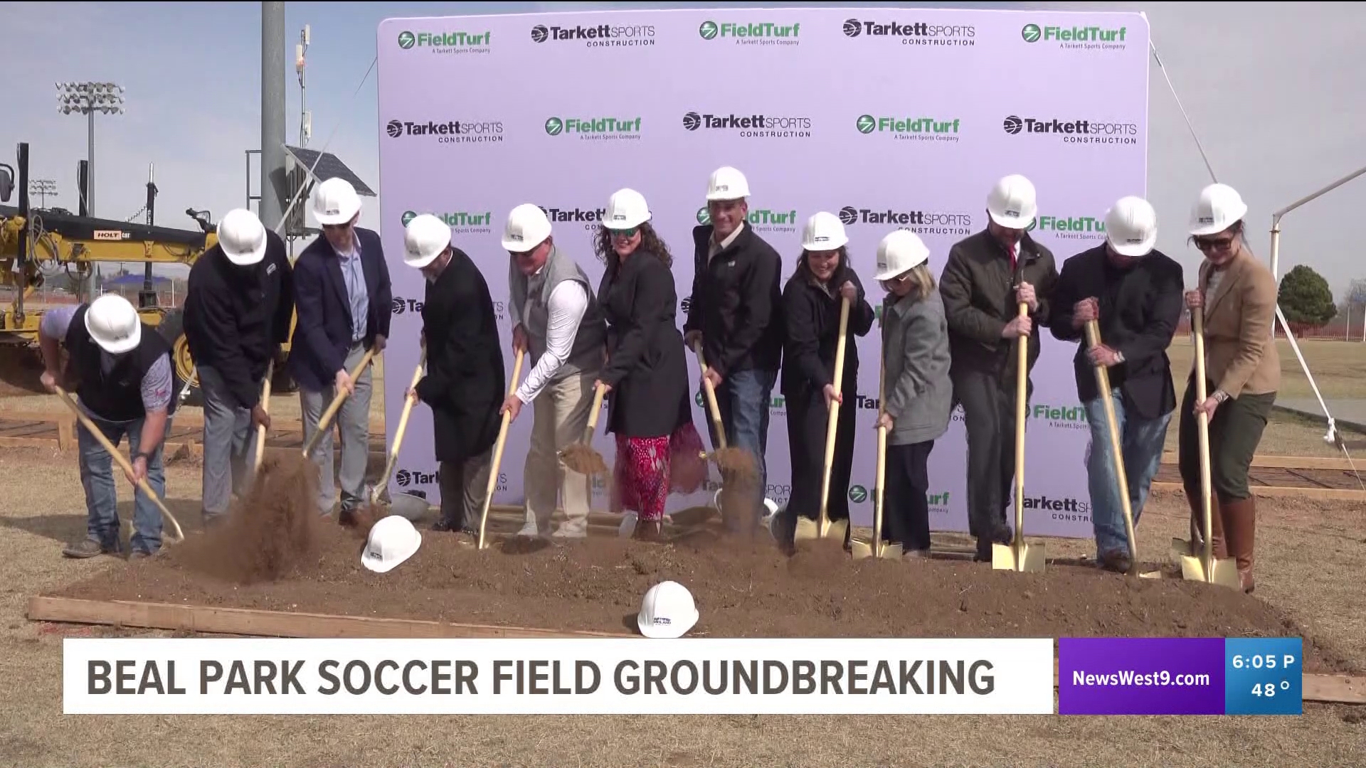 Groundbreaking held for soccer complex at Beal Park in Midland ...