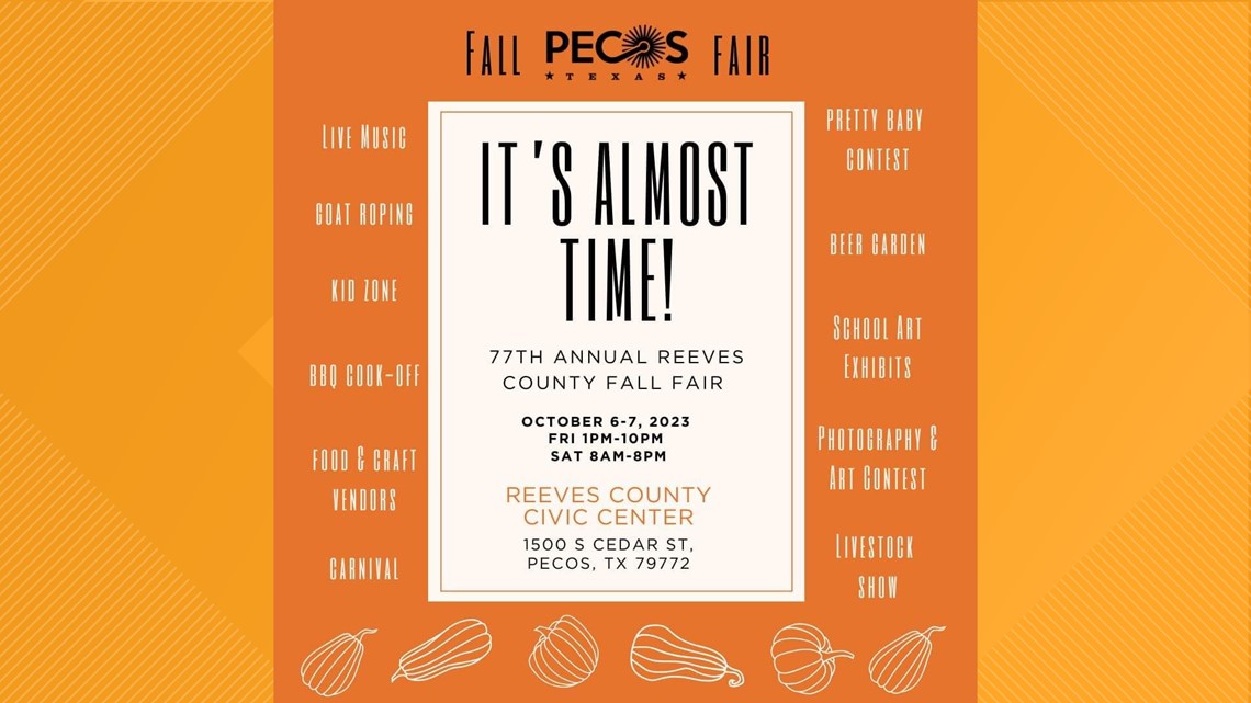 77th Reeves County Fall Fair takes place Friday and Saturday ...