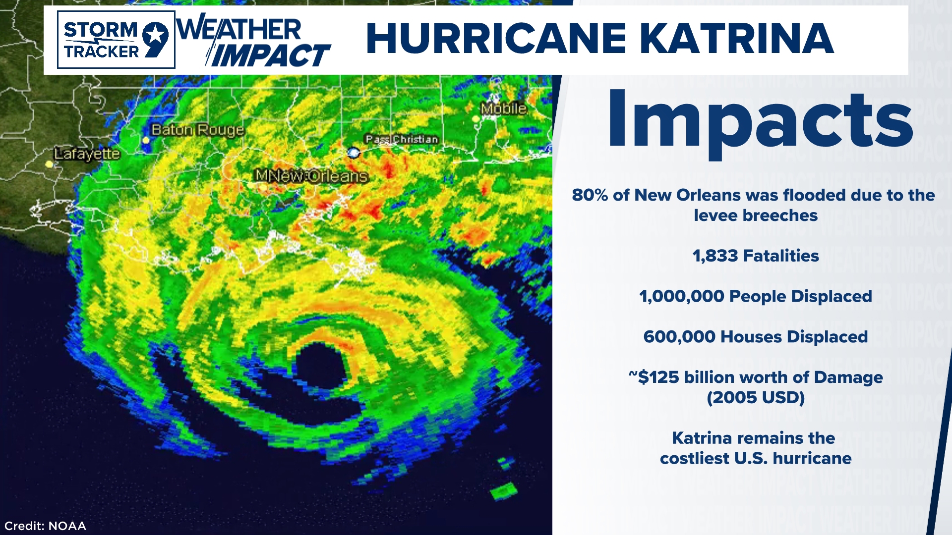 20 Years Later: Remembering Hurricane Katrina | newswest9.com