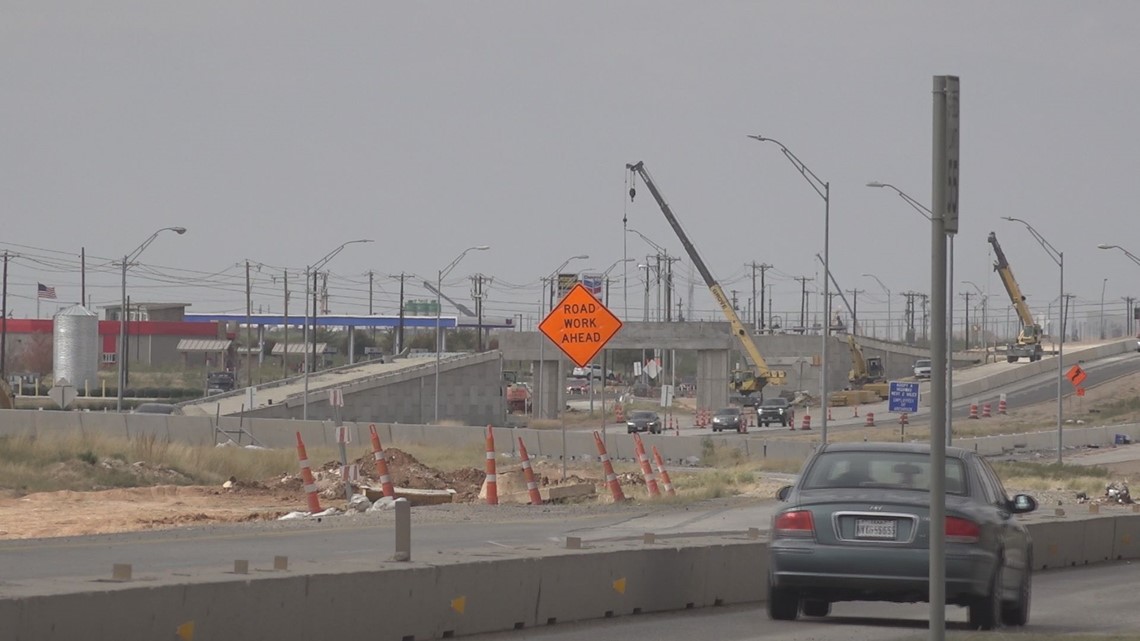 How long will the construction on Loop 250 and 191 last? | newswest9.com