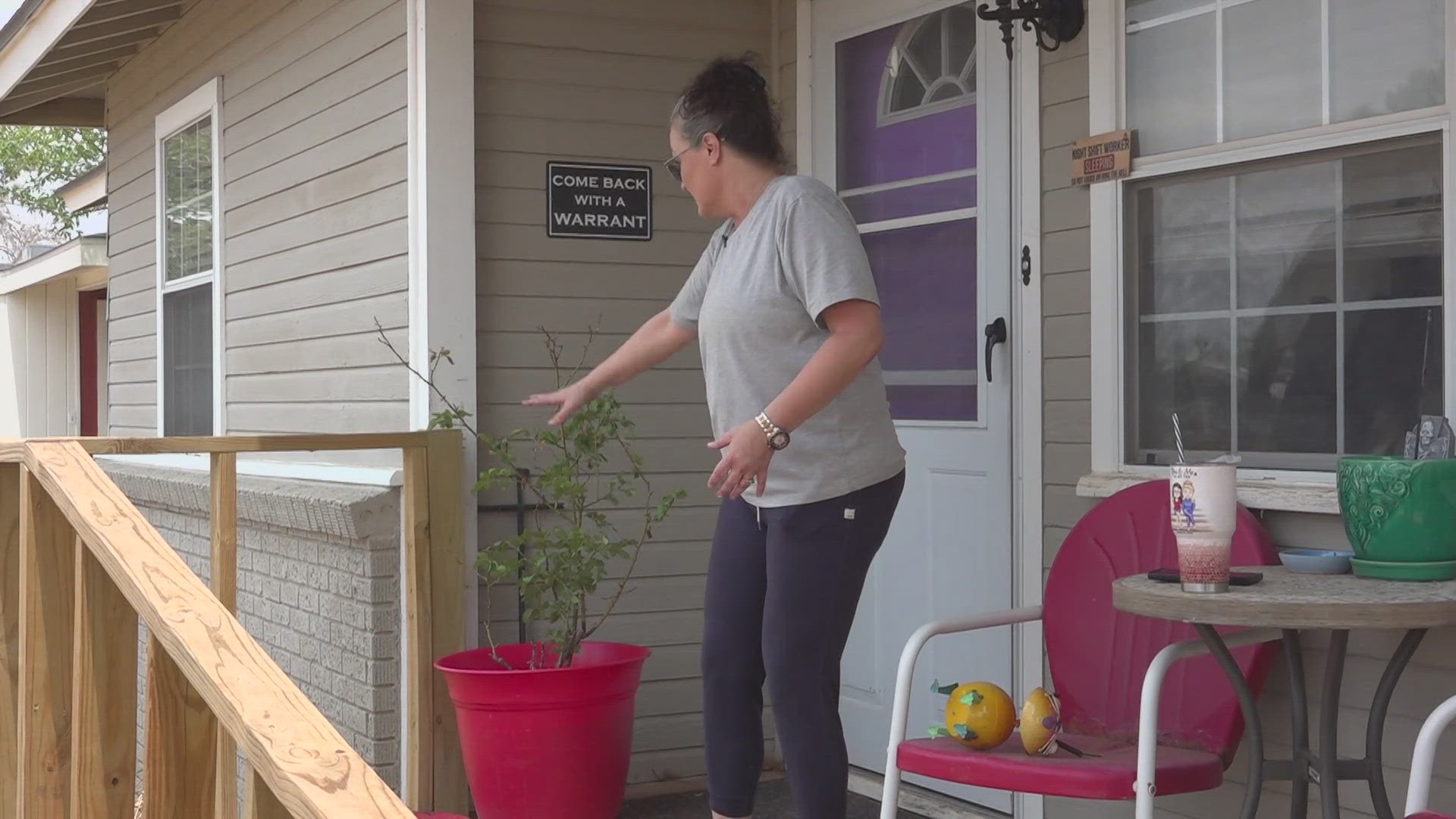 Midland woman's plea saves rose bush amid storm | newswest9.com