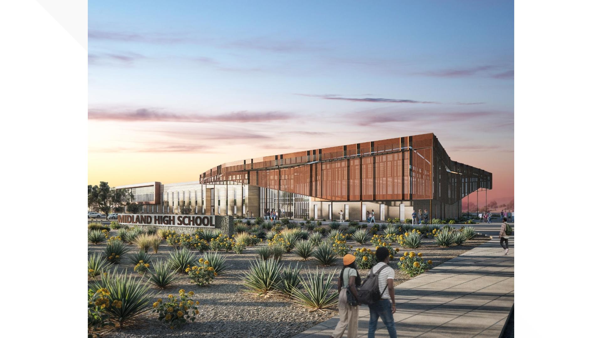 MISD releases renderings of new Midland High, Legacy High school ...