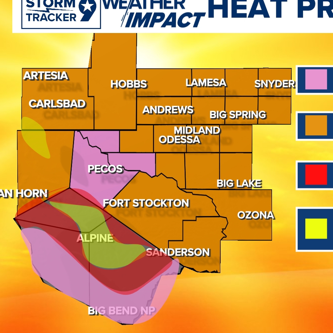 Understanding NWS Heat Products in Permian Basin | newswest9.com