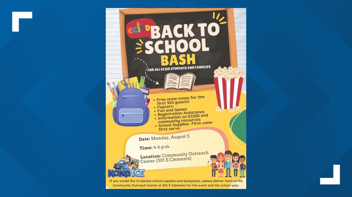 Ector County ISD hosts first ever 'Back to School Bash' to help prepare ...
