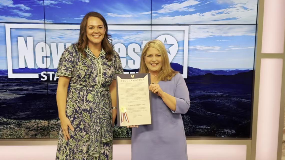 Midland Honors Crystal Crews with Proclamation | newswest9.com