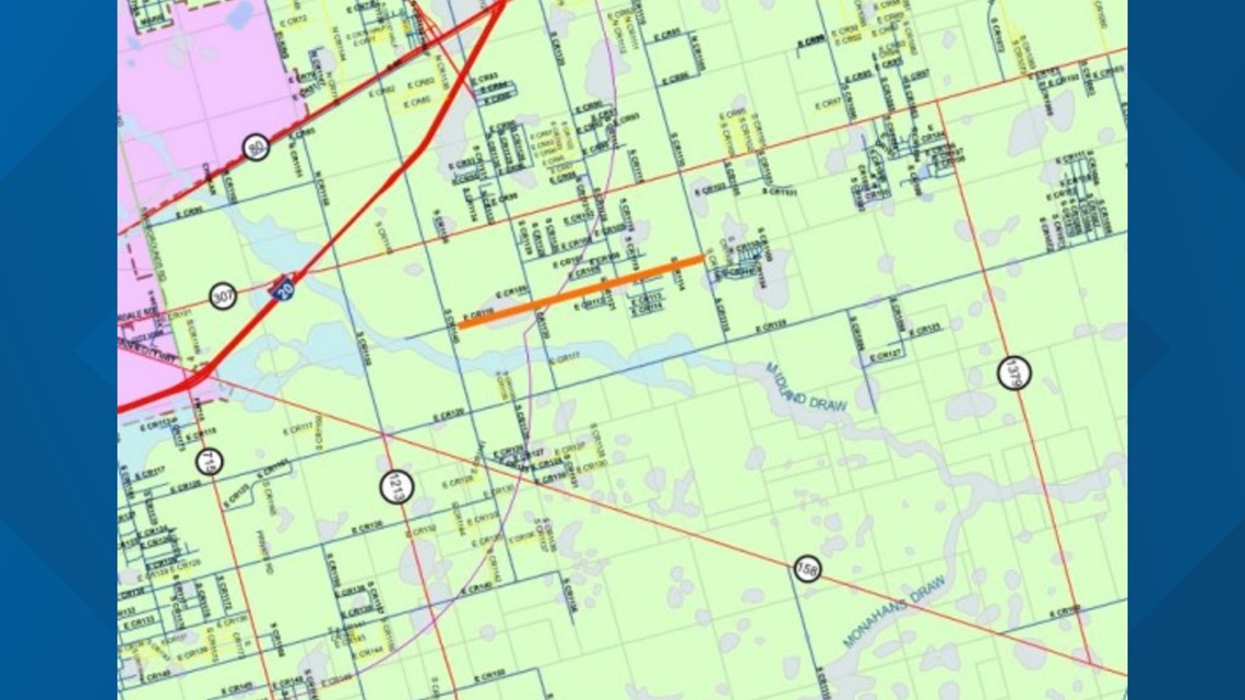 Speed limit changed on CR 110 in Midland County | newswest9.com