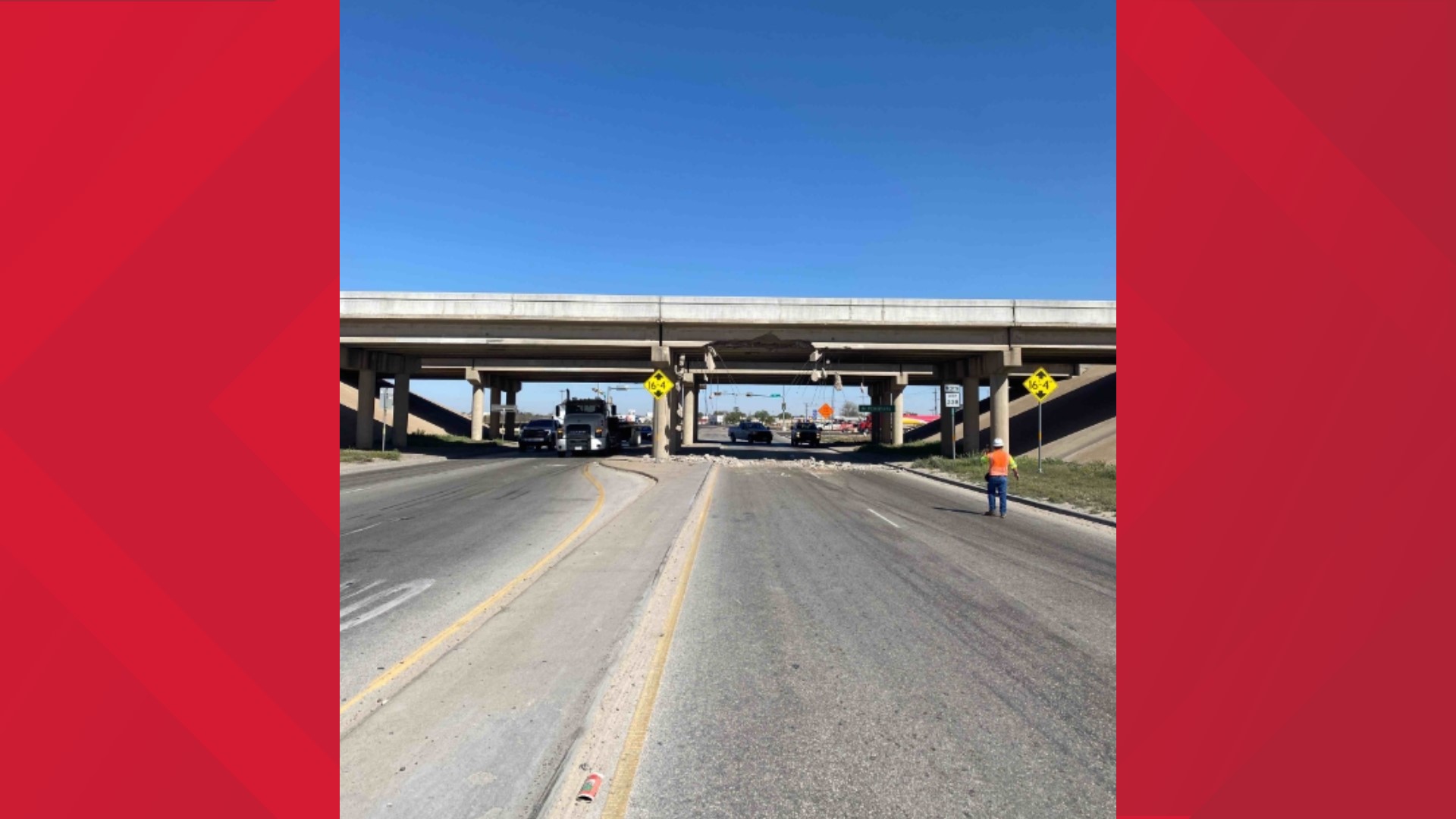 Outside lane of eastbound I-20 at East Loop 338 closed; bridge repair ...