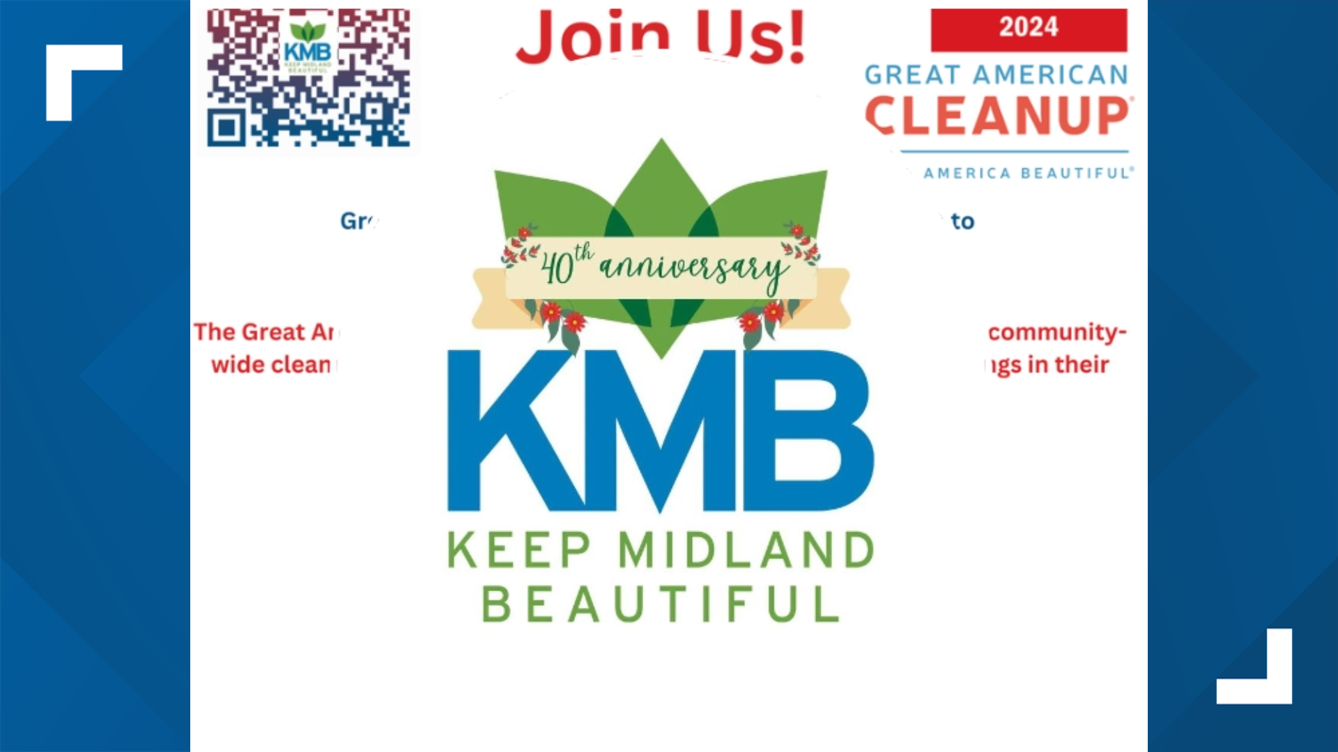 Keep Midland Beautiful celebrates its 40th anniversary | newswest9.com