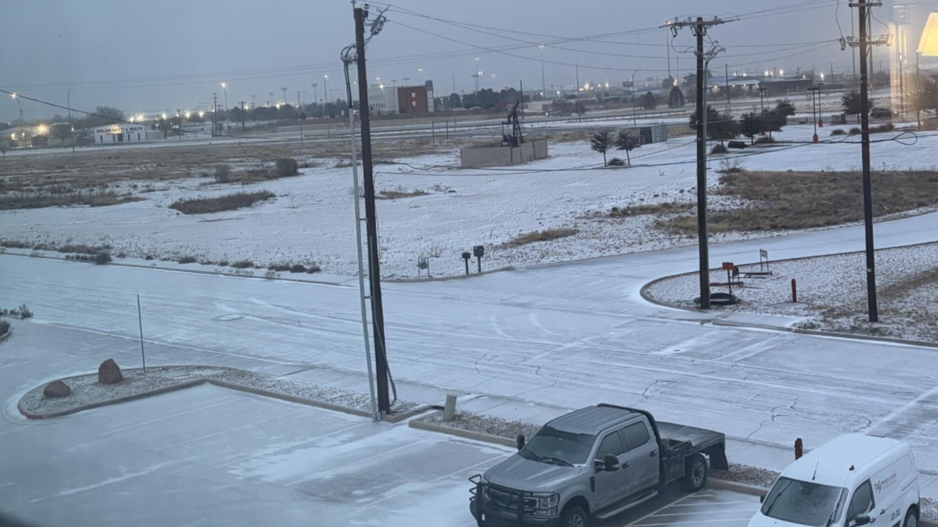Ector County, City of Odessa Issue Disaster Declarations Due to icy ...