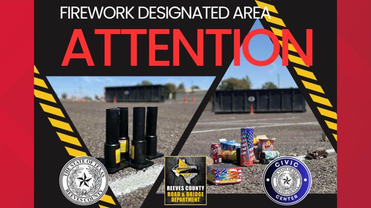 Reeves County setting up firework disposal area ahead of new year ...