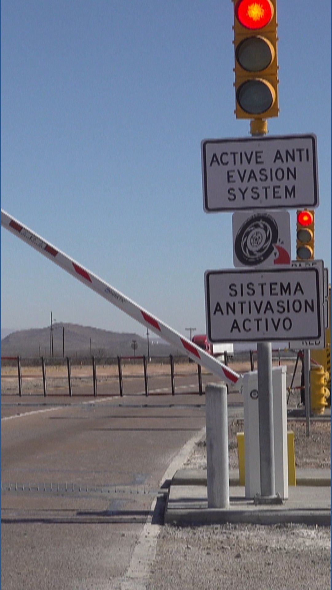First-of-its-kind vehicle barrier unveiled at Sierra Blanca checkpoint ...