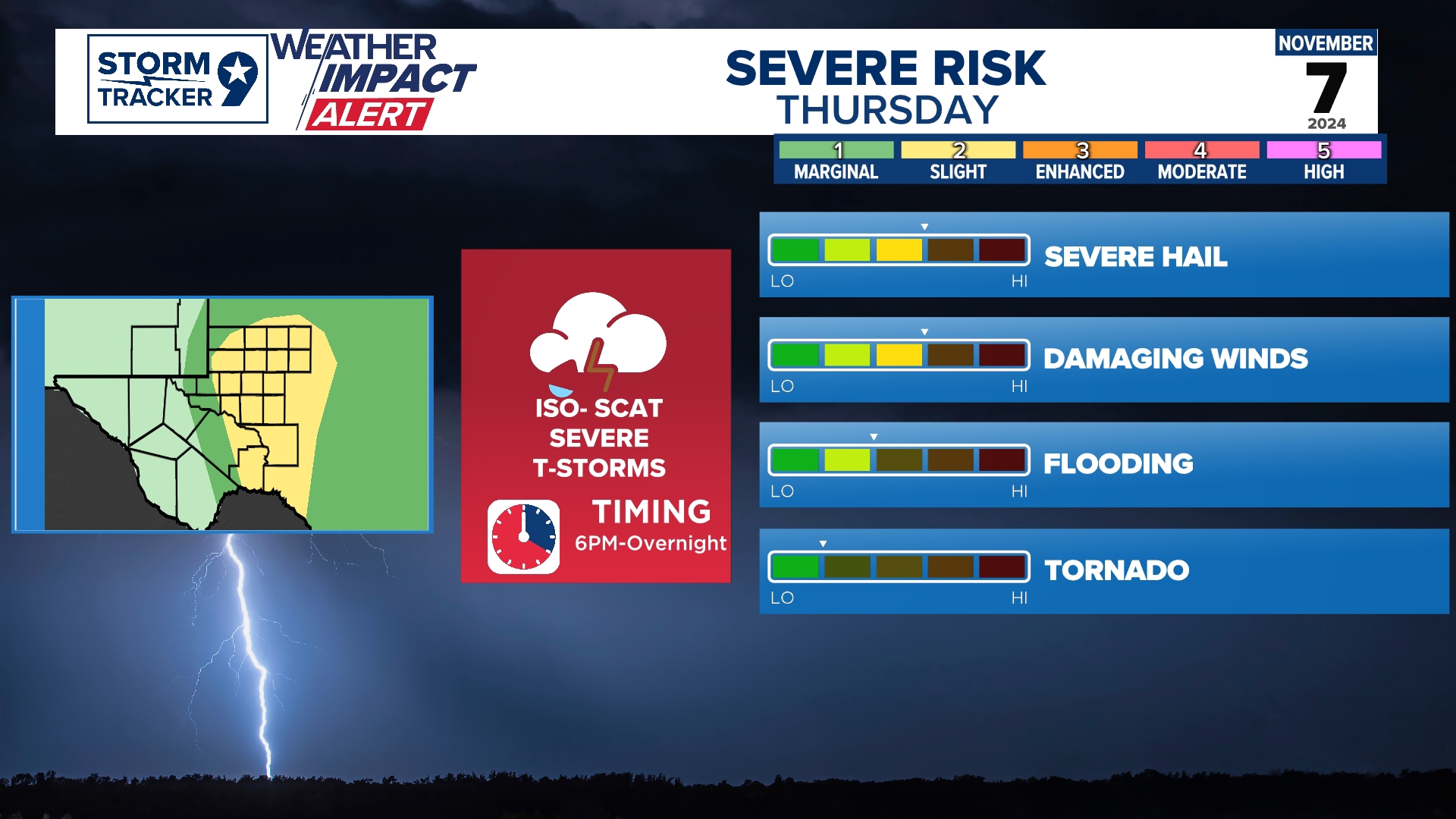 Weather Impact Alert: Severe Threat for Thursday and Friday with your ...