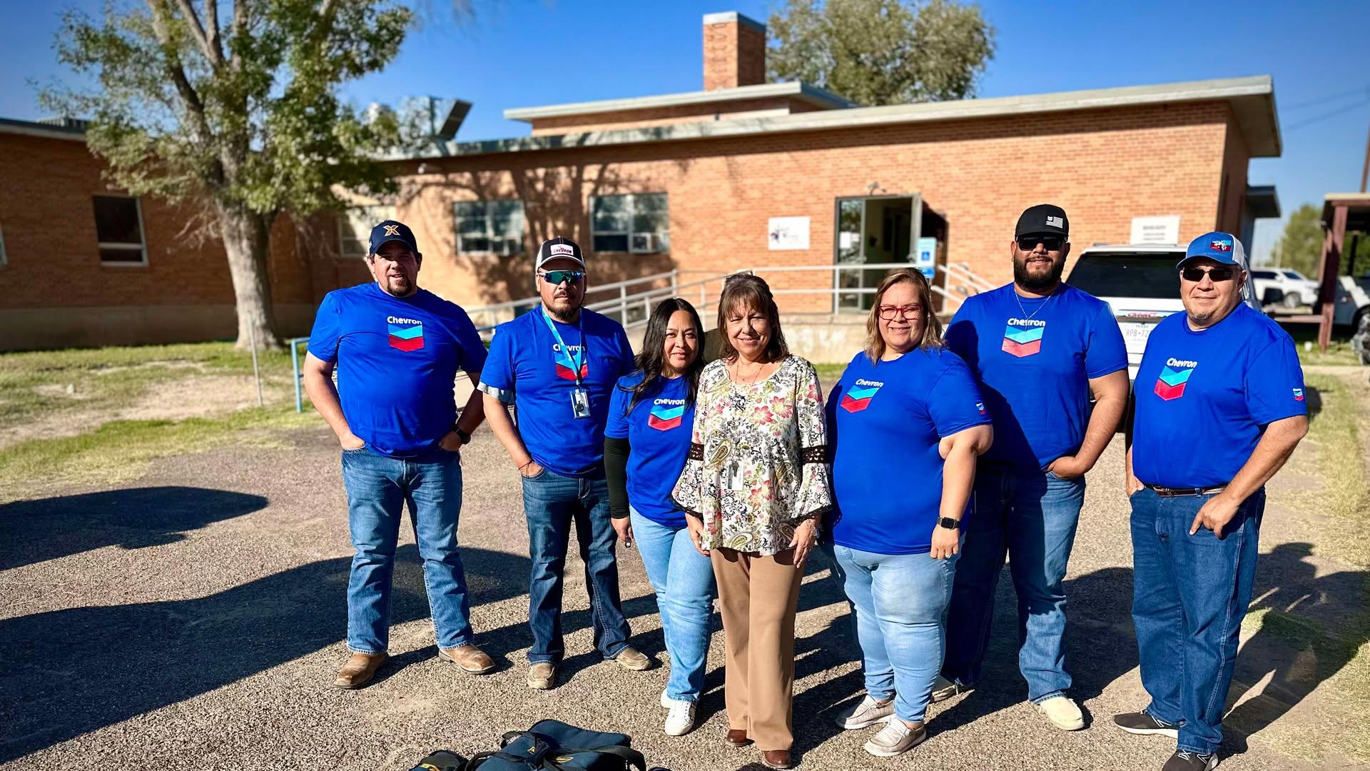 Reeves County Chevron employees show up for local community | newswest9.com