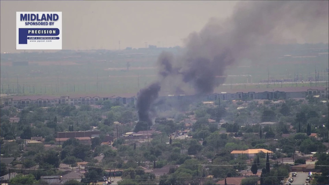 Midland Fire Department responds to shed fire on Tanner Drive ...
