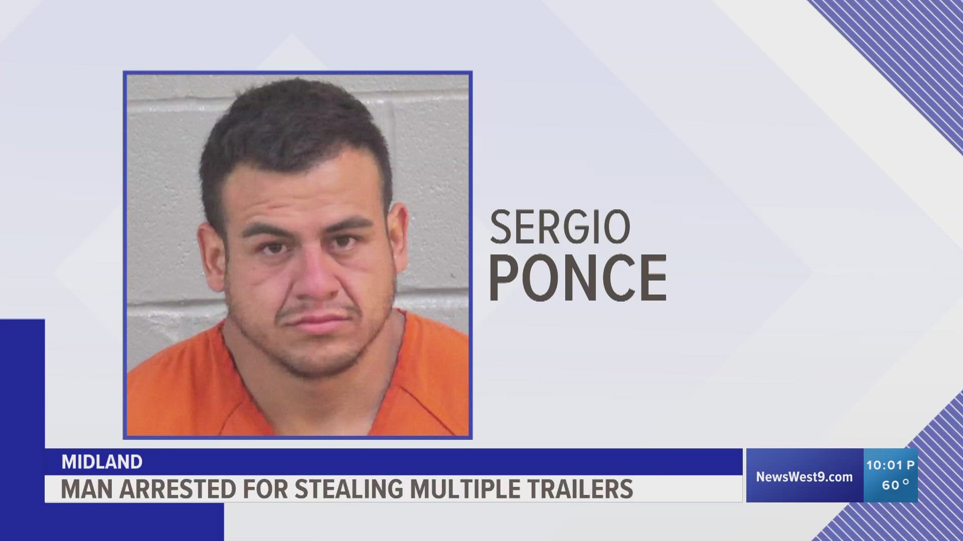 Man arrested in Midland trailer and equipment theft | newswest9.com