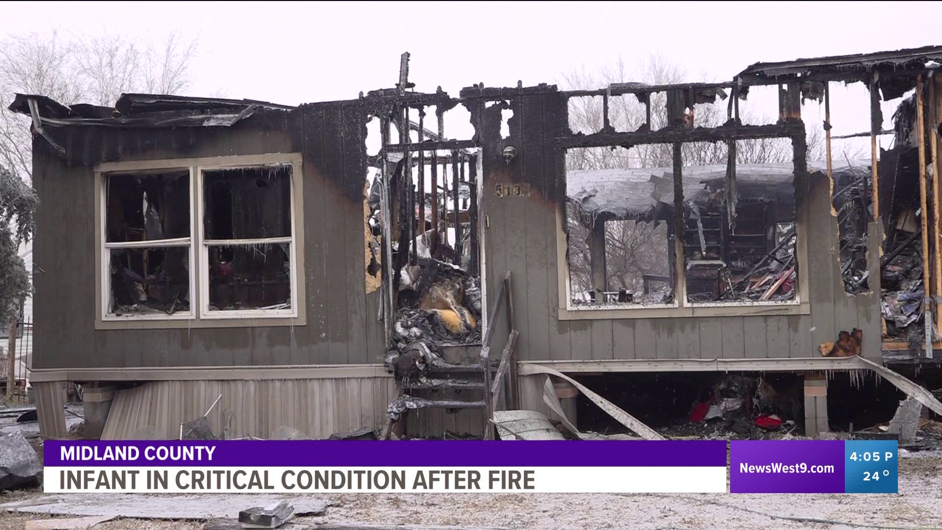 MFD rescues baby caught in mobile home fire | newswest9.com
