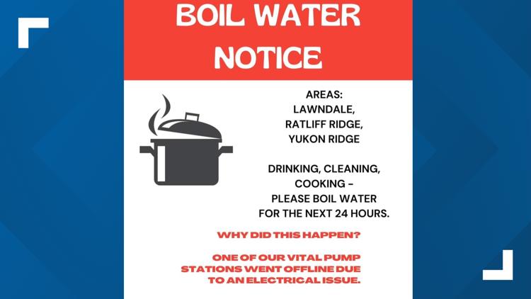 Boil Water Notice for the City of Odessa | newswest9.com