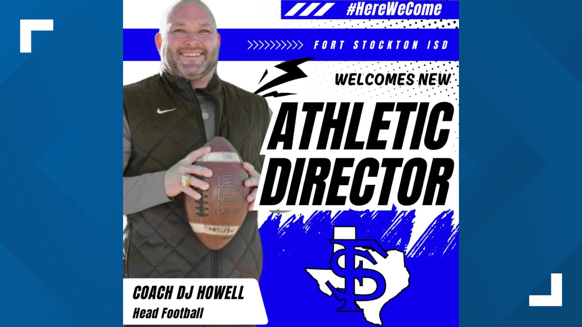 Fort Stockton ISD names DJ Howell as new athletic director and coach ...