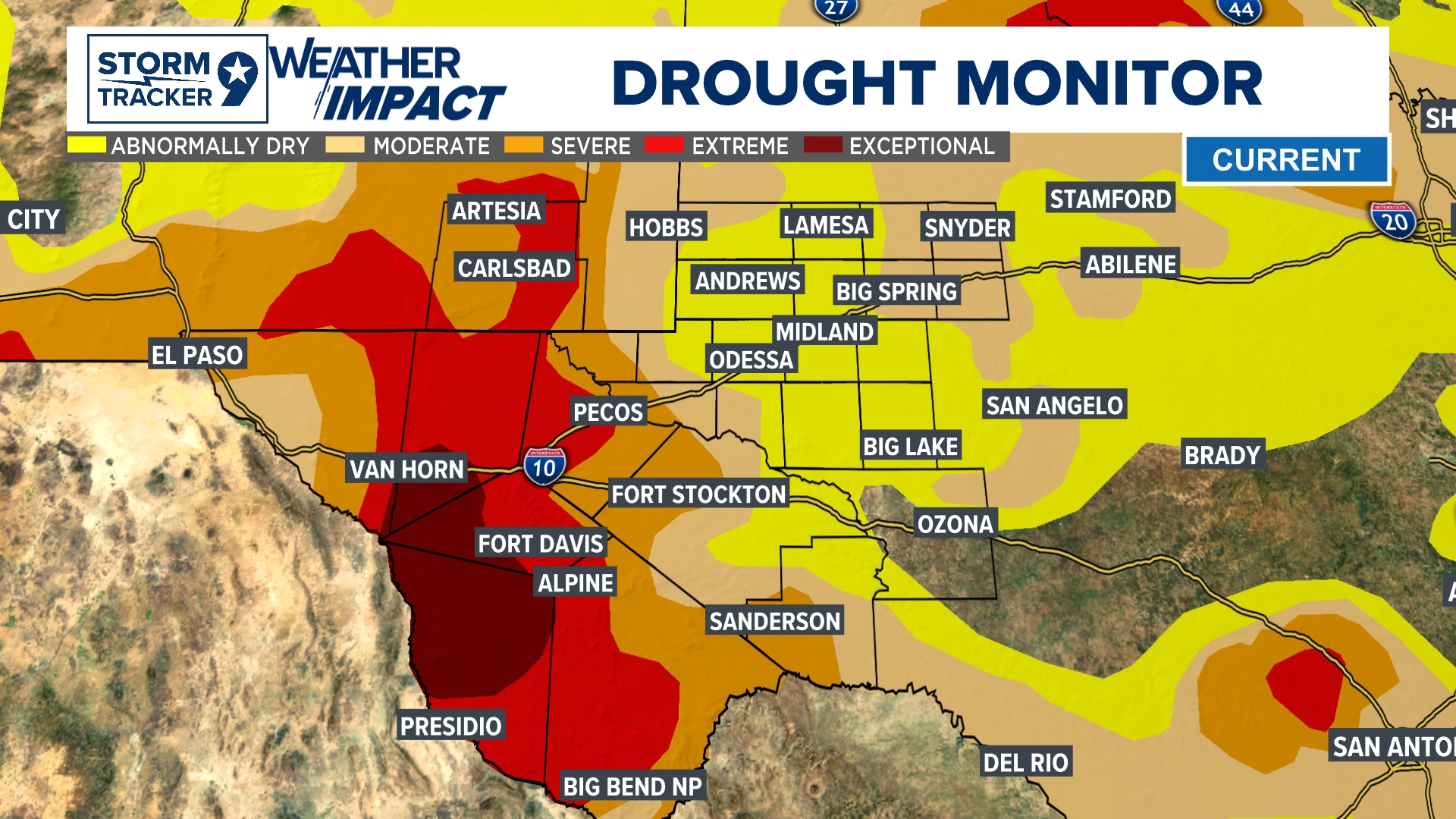 Interactive Weather Radar | Midland, Texas | newswest9.com