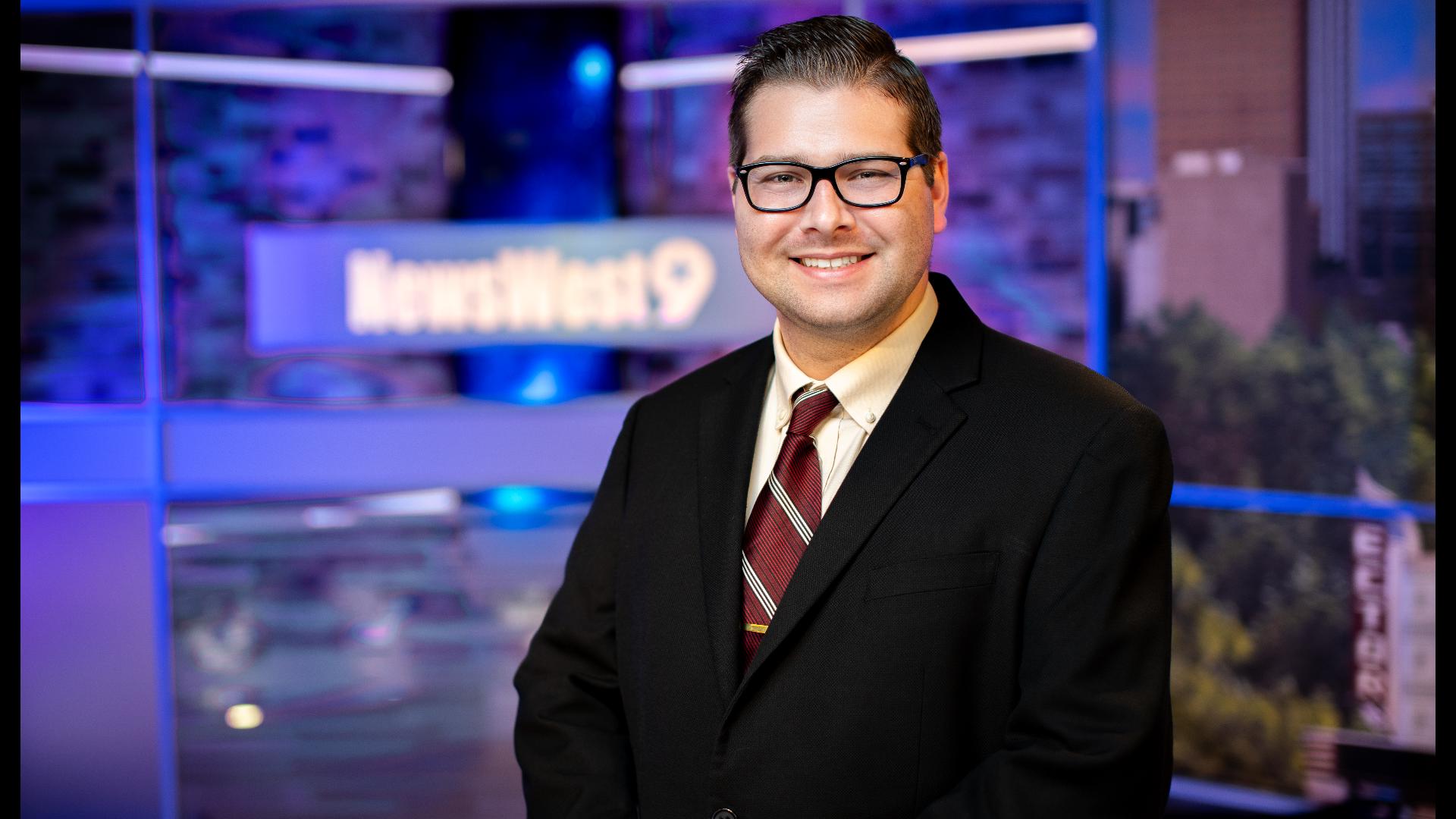 Jordan Frazier, Chief Meteorologist | newswest9.com