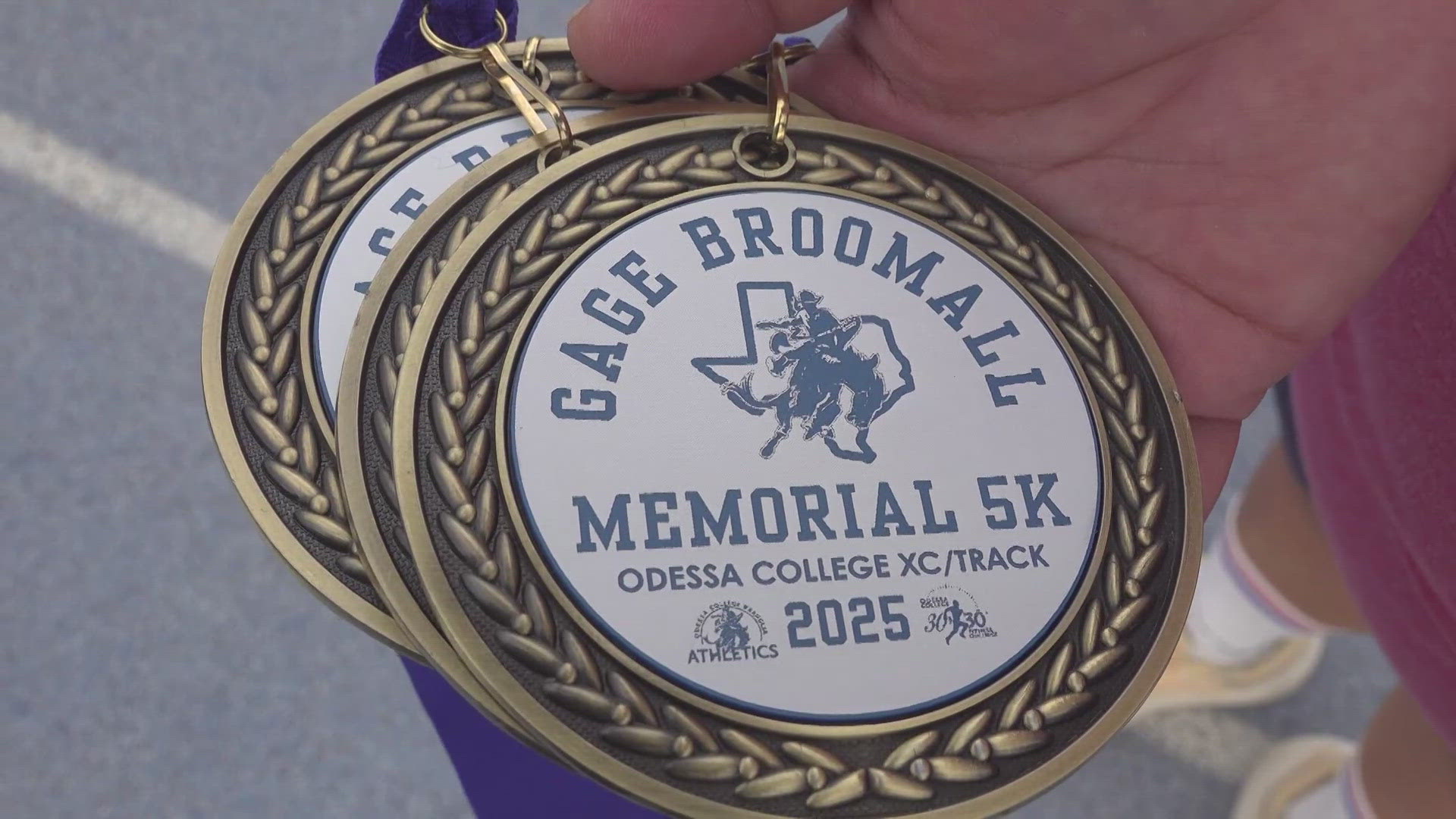 Odessa College honors runner Gage Broomall with 5K race | newswest9.com