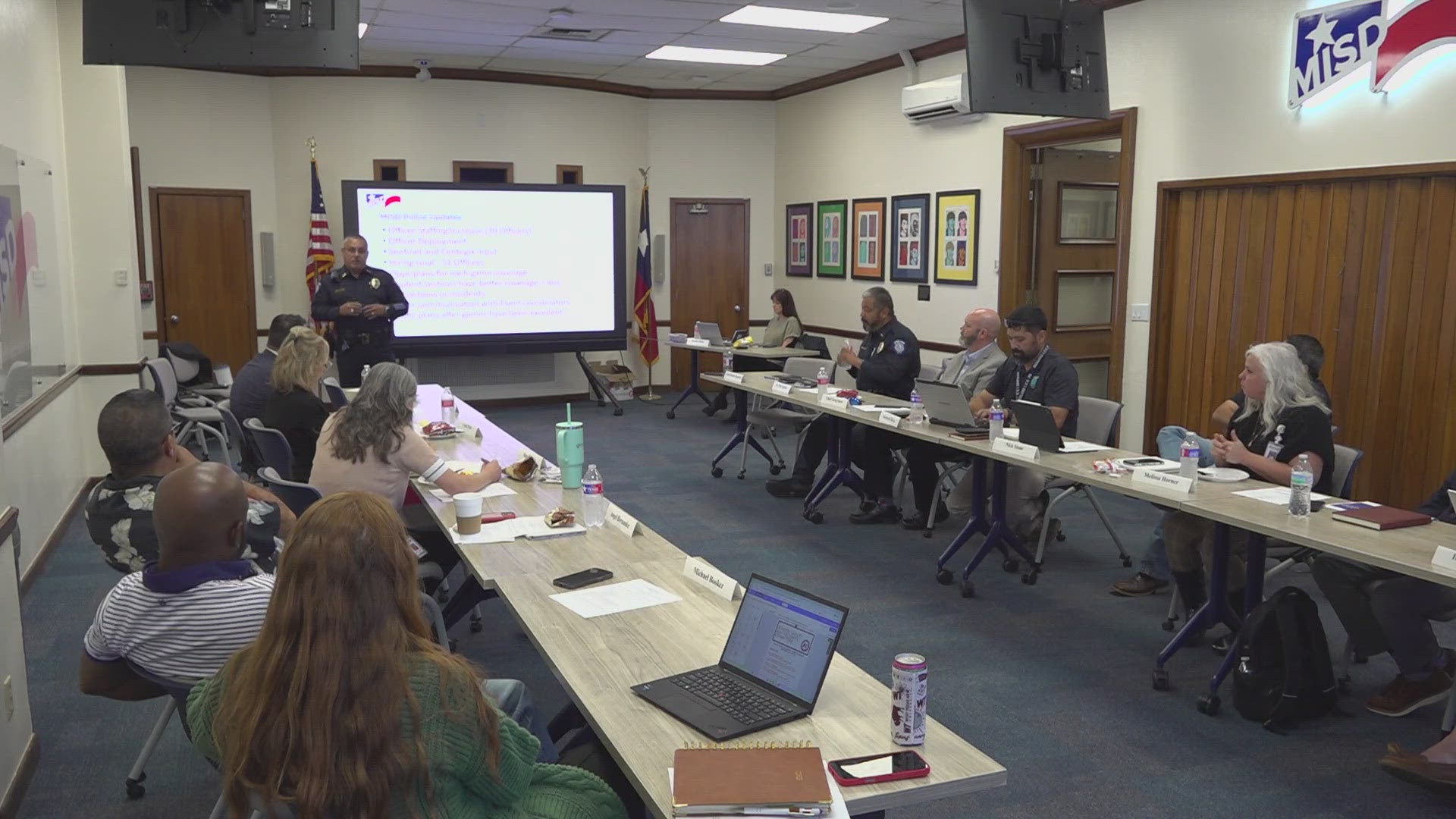 Midland ISD holds school safety and security meeting | newswest9.com