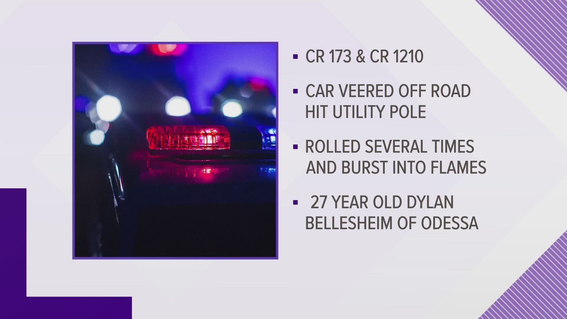 One dead after accident in Midland County | newswest9.com