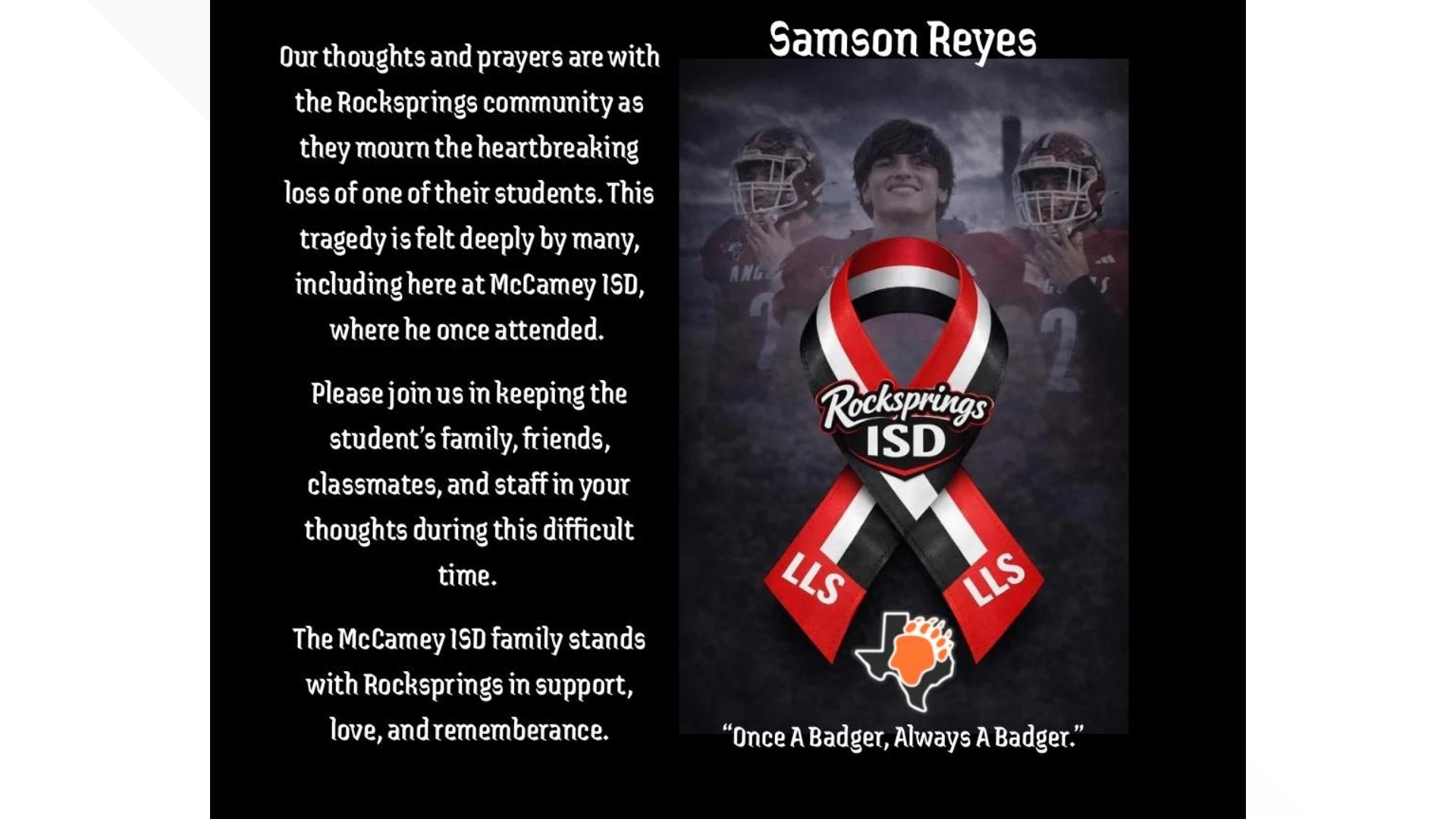 McCamey ISD releases statement following death of 17-year-old former ...