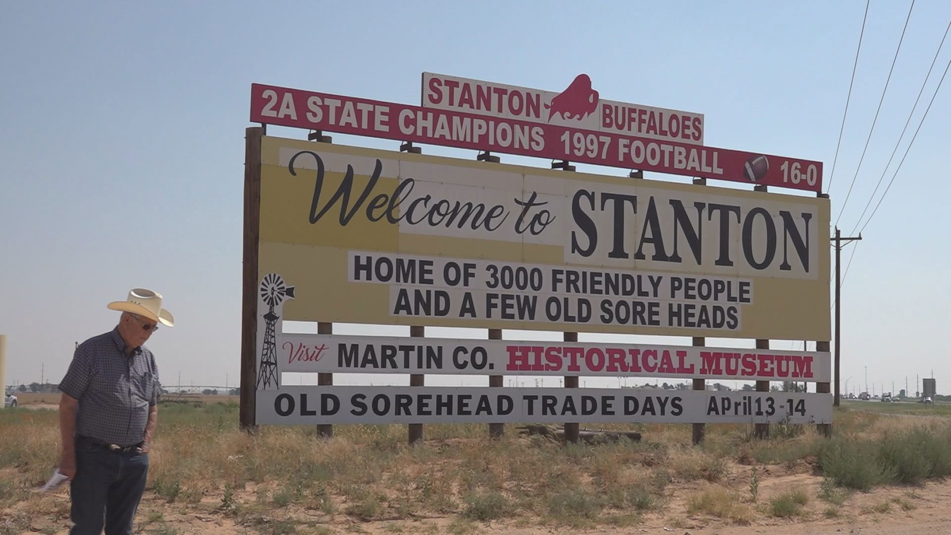 Stanton: 'Home of 3,000 Friendly People and a few old sore heads ...