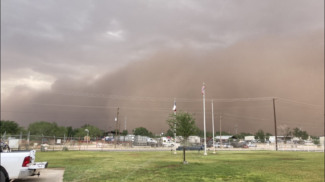 VIEWER PHOTOS: Dust storm rolls into the Permian Basin | newswest9.com