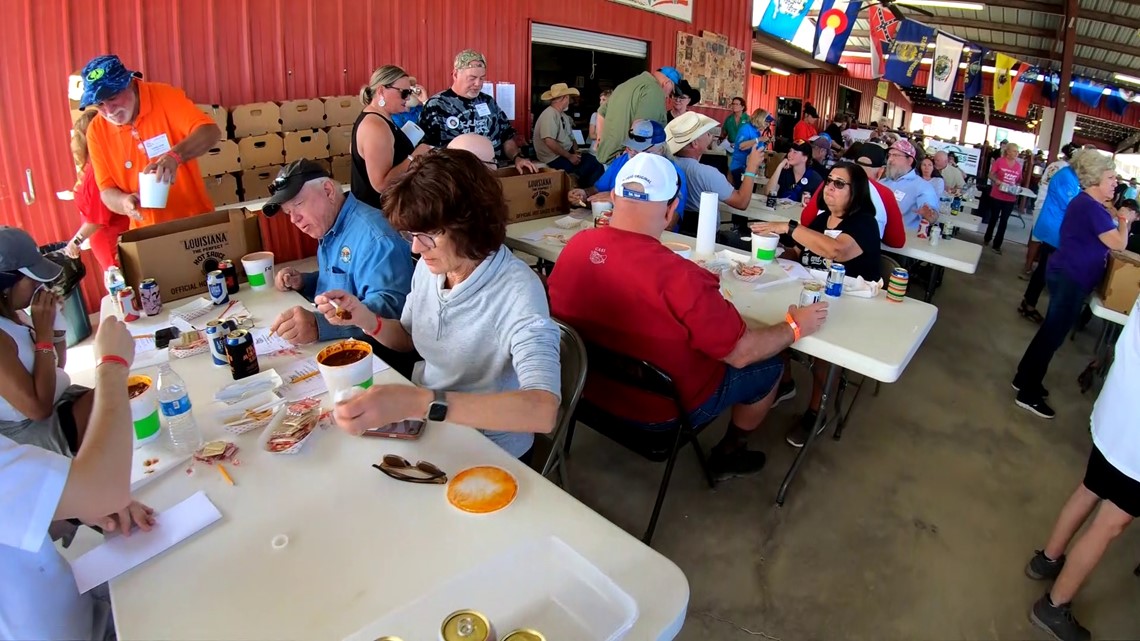 The heat behind the scenes of the largest chili cook-off in the world ...