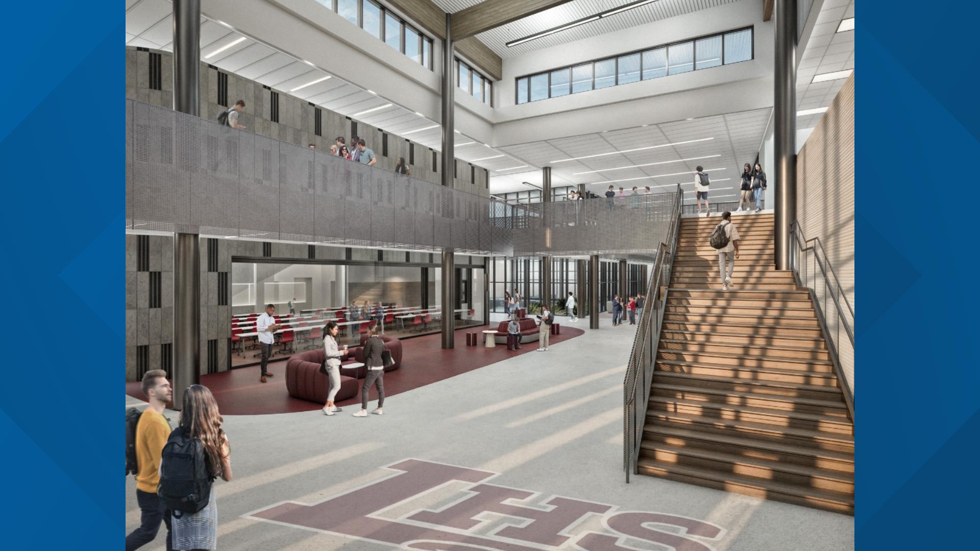 MISD releases renderings of new Midland High, Legacy High school ...