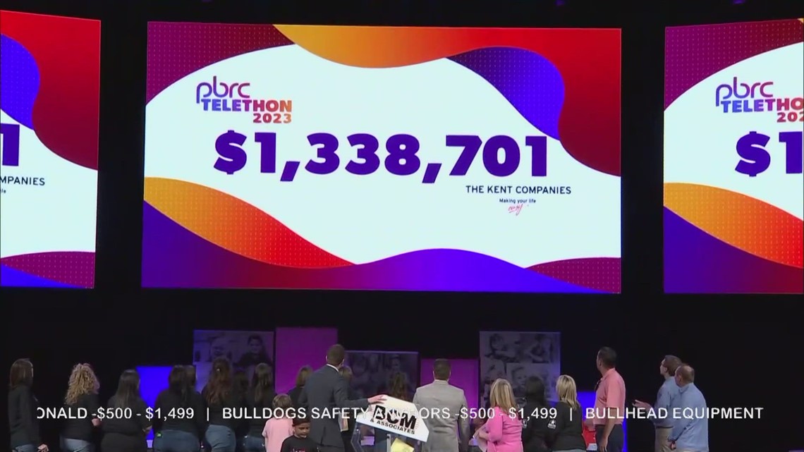 $1.3 million raised during 2023 PBRC Telethon | newswest9.com