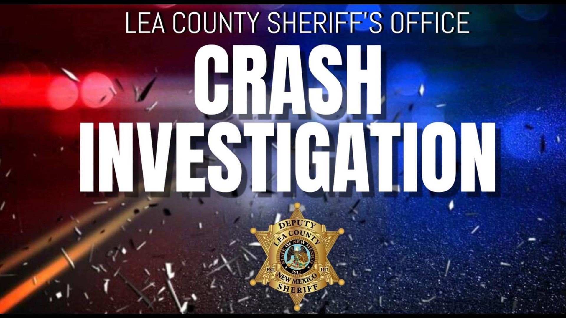 Lea County Sheriff's Office investigates two-vehicle crash on New ...