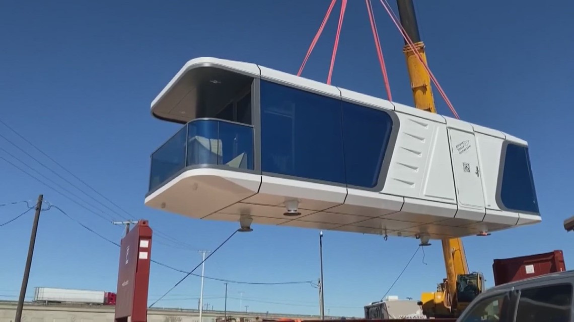 Take a look inside an Athena Space Home that has come to Midland ...