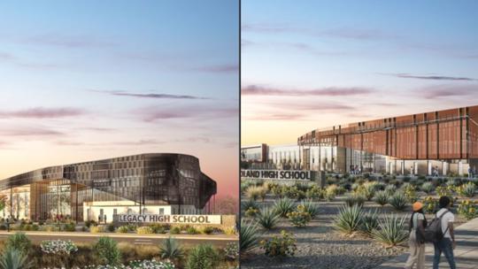 MISD releases renderings of new Midland High, Legacy High school ...