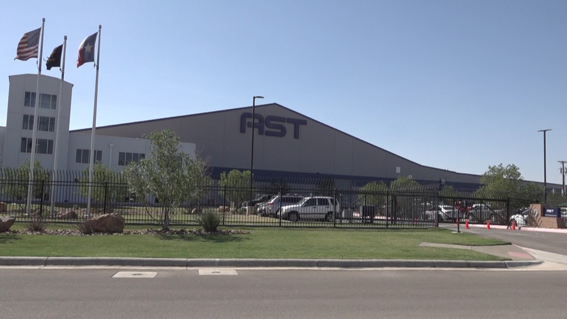 Test launch satellite being built at Midland's AST SpaceMobile ...