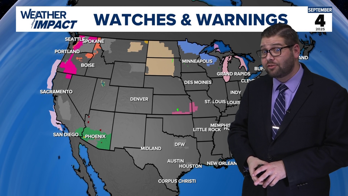 National Weather Outlook | newswest9.com