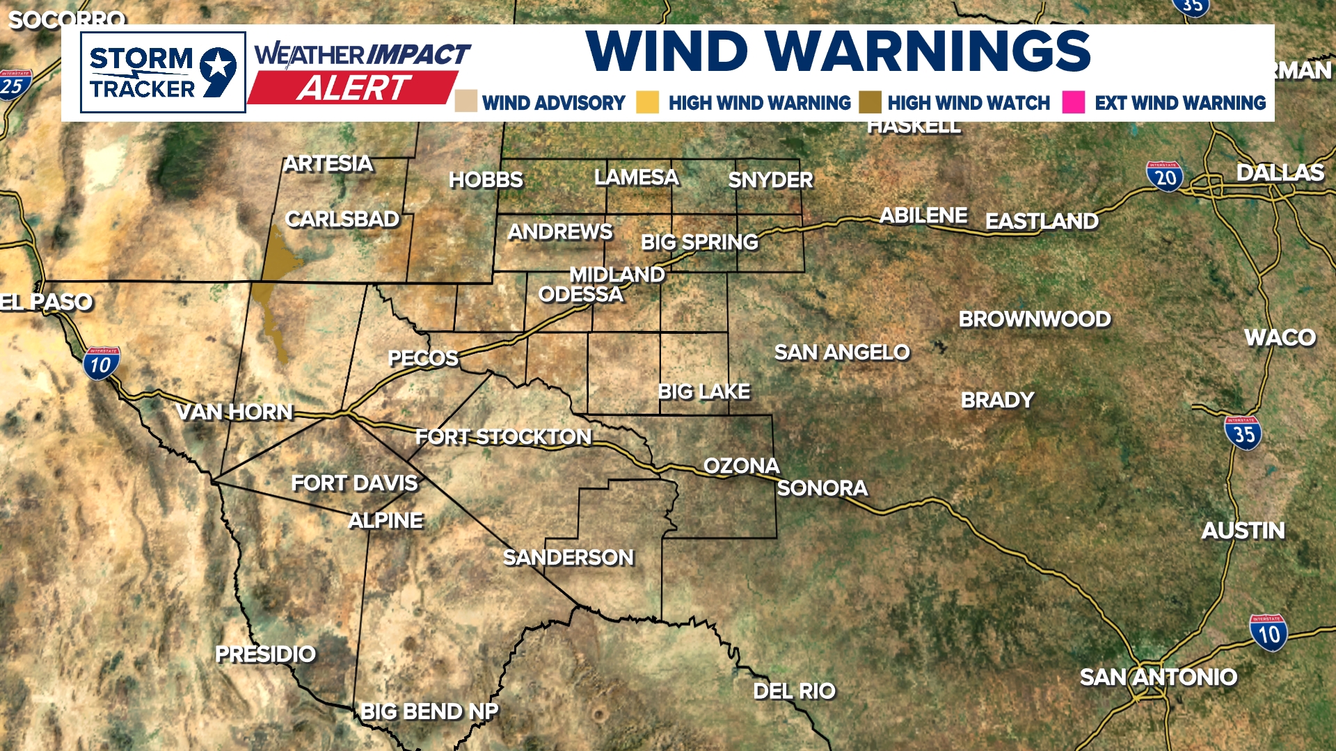 Why It's So Windy in Midland and Why This Front Packs a Punch ...